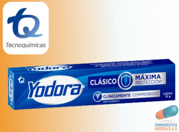 CREMA YODORA TUBO X 12GR TECNOQUIMI