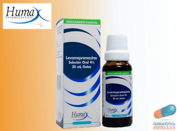 LEVOMEPROMAZINA 40MG/ML FCO X 20