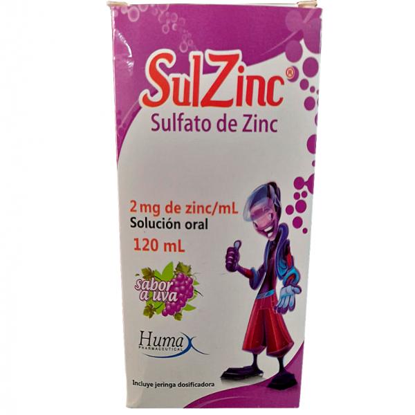 SULFATO DE ZINC FCO X 80 ML SULZINC