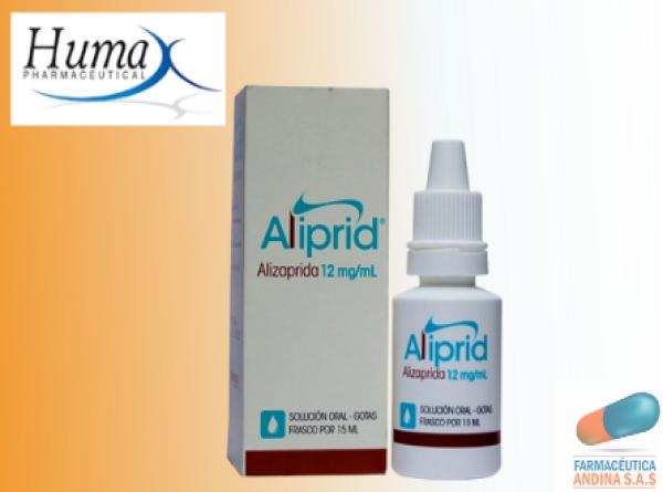 ALIPRID GOTAS ALIZAPRIDA 12 MG FCO X 15 ML