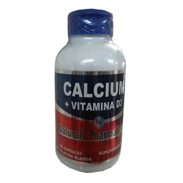 CALCIUM + VITAM D3 FCO X 60 CAPS