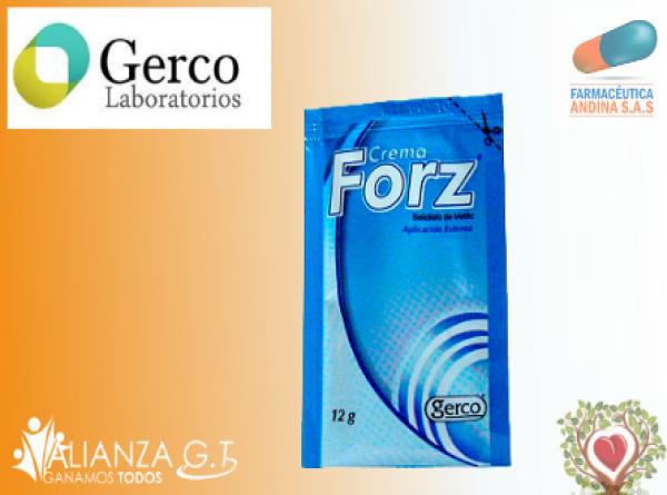 CREMA FORZ SOBRE 12 GR X UNI