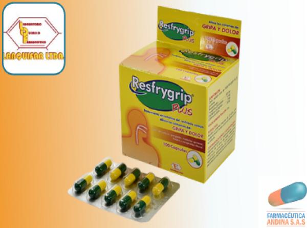 ANTIGRIPAL CAPS RESFRYGRIP PLUS X 100