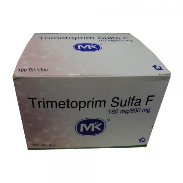 TRIMETROPIM SULFA F 160/800 MG X 100 TAB