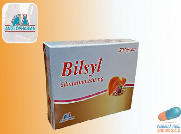 SILIMARINA 240 MG CJX 20 CAP BILSYL