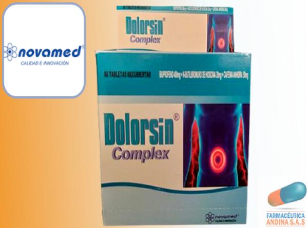 IBUPROFENO +HIOSCINA +CAFEINA CJX80 TAB DOLORSIN COM