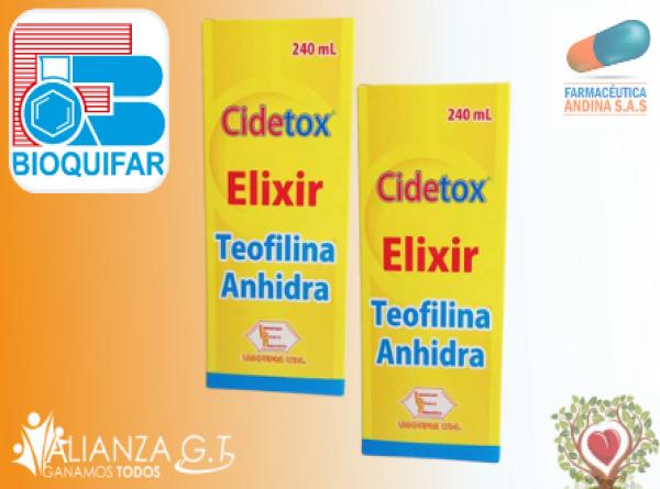TEOFILINA ELIX (CIDETOX)80MG/5ML X 240ML