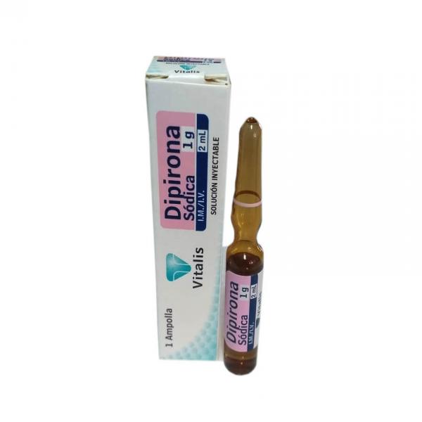 DIPIRONA 1GR/2ML CAJA X 1 AMP VITALI