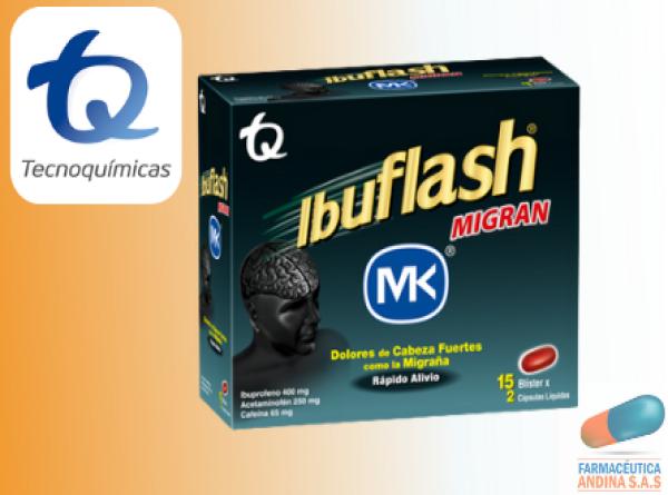 IBUFLASH MK MIGRAN CAJA X 30 CAPS