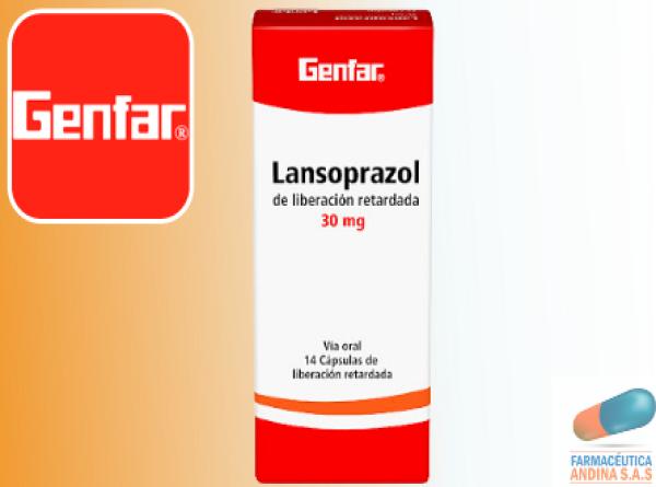 LANSOPRAZOL 30 MG CAJA X 14 CAP
