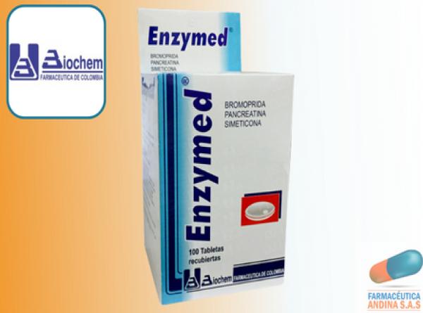 ENZIMED CAJA X 100 TAB REC