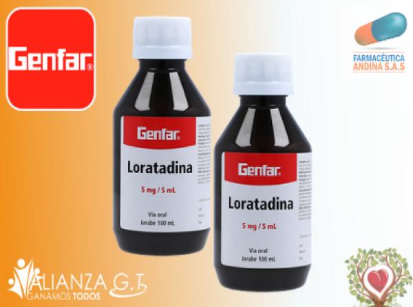 LORATADINA JARABE FCO x 100 ML