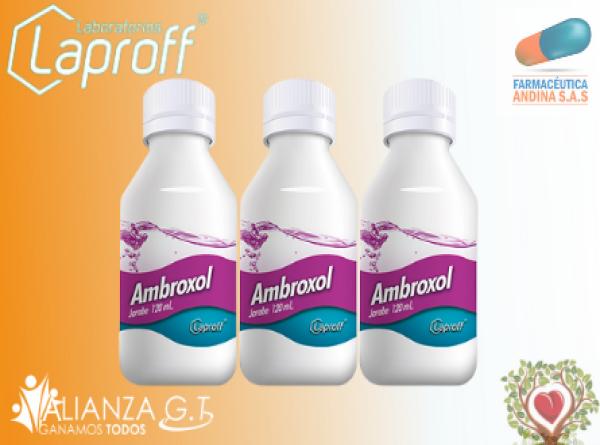 AMBROXOL 30 MG JBE ADULTOS X 120 ML