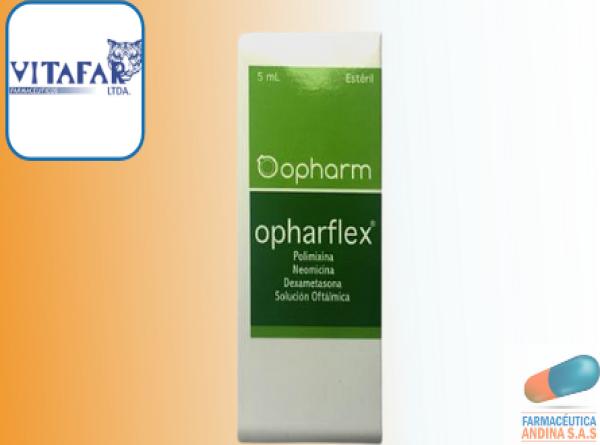 GOTAS OFTALMOLOGICAS DEX+NEO+POLI OPHARFLEX FCO X 5 ML