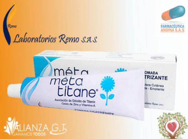 POMADA CICATRIZANTE METATITANE X 40 GR