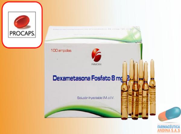 Dexametasona 8mg/2ml Solucion Inyectable, 51% OFF