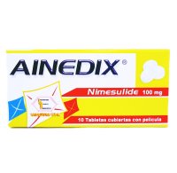 NIMESULIDA 100 MG CAJA X 10 TAB AINEDIX