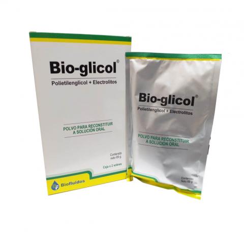 BIO-GLICOL(POLIETIENGLICOL) CAJA X 2 SOBR.69G